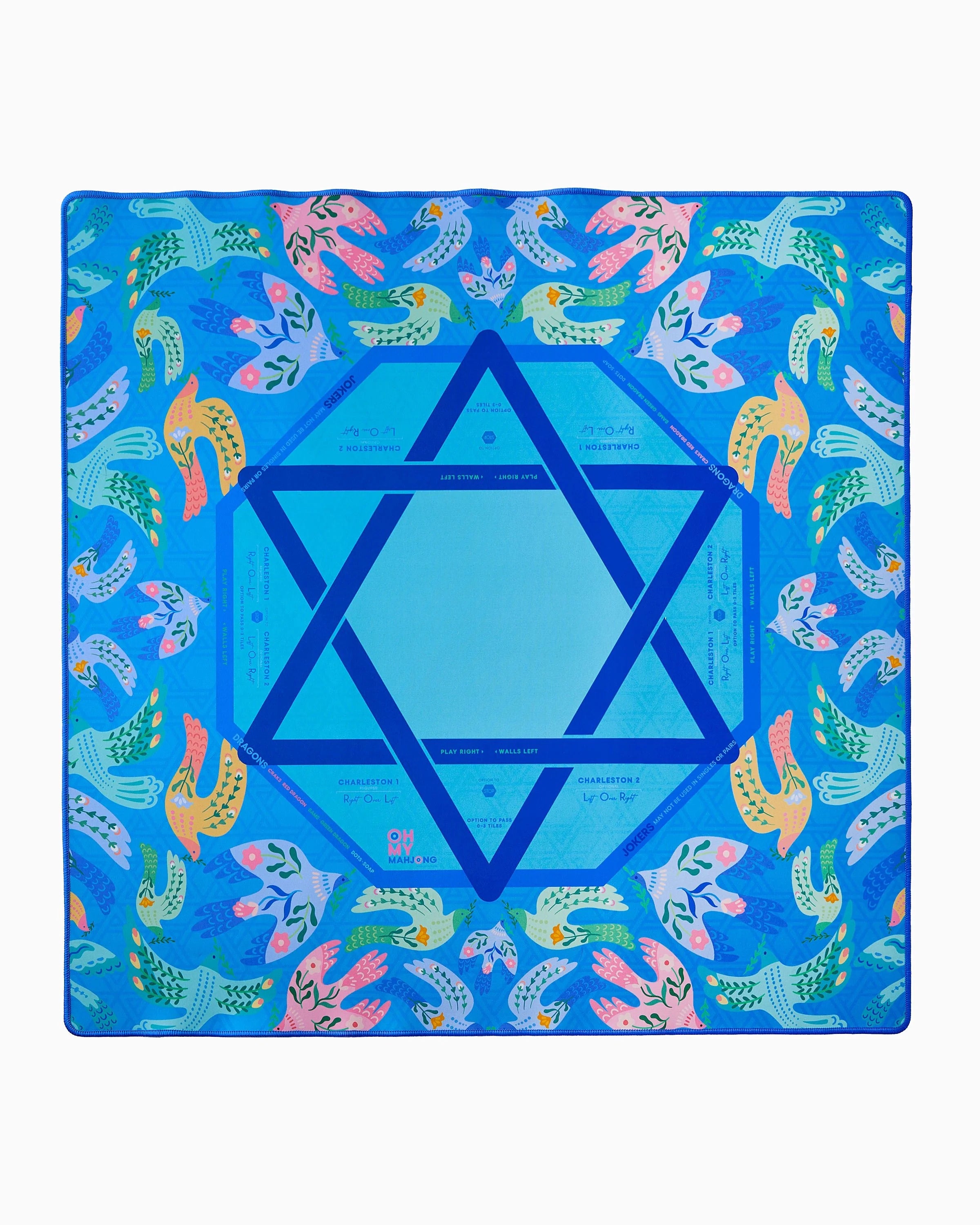 Shalom Mahjong Mat – Monogramme No. 29